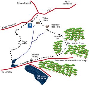 Walk Derbyshire - Tegg's Nose and the Upper Bollin Valley | Country ...